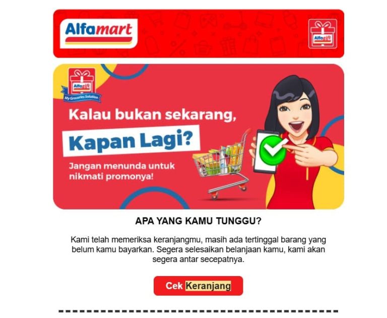 10 Contoh Template Email Marketing dan Tips Menulisnya - Crm Blog